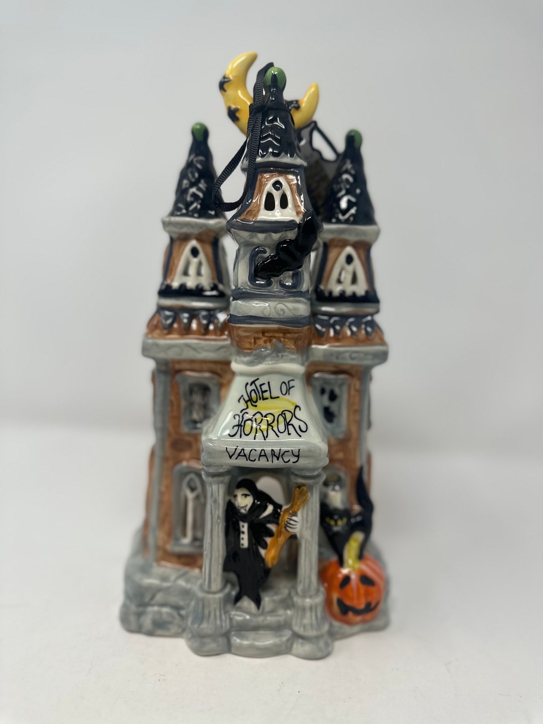 Blue Sky Clayworks Howlin Mansion Halloween Village House - Etsy