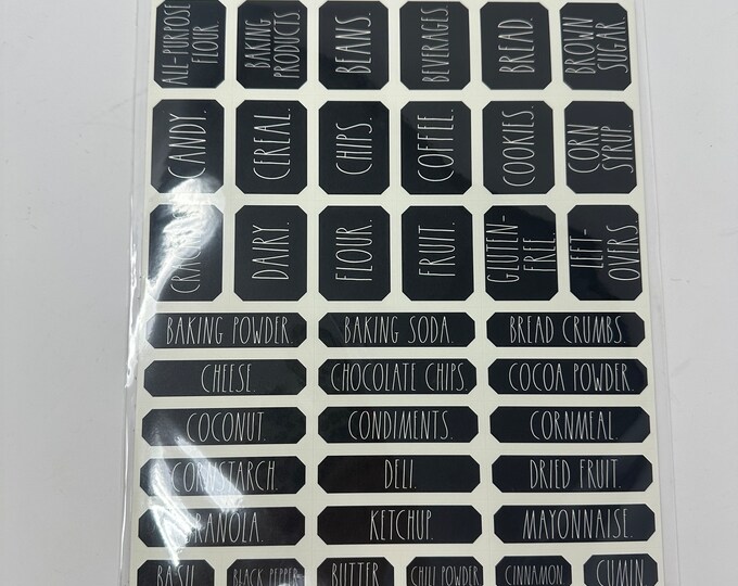 Rae Dunn Organizing Labels, Rae Dun Office, Rae Dunn Labels, Office ...