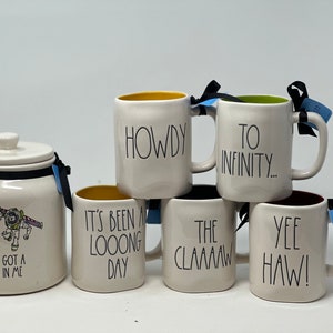 Rae Dunn & Pixars Toy Story Woody Jessie Yee Haw Buzz - Etsy