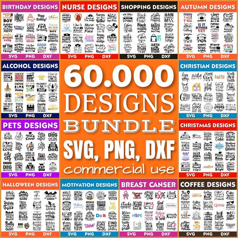 Svg Bundle - Etsy