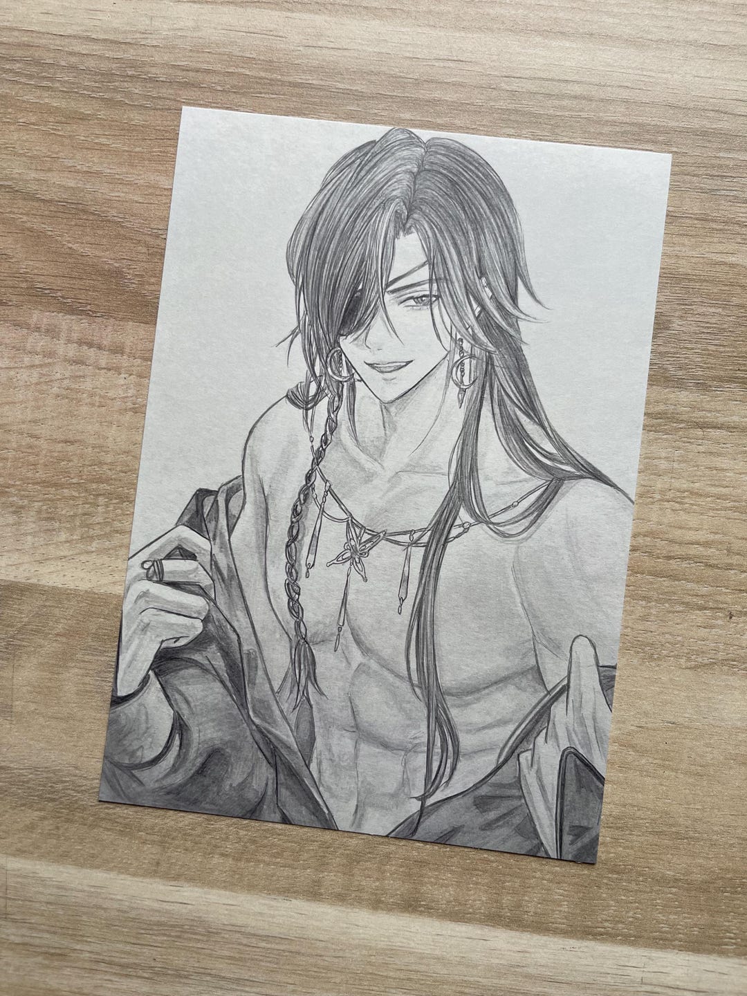 Hua Cheng - Sketch Print A5 - Etsy