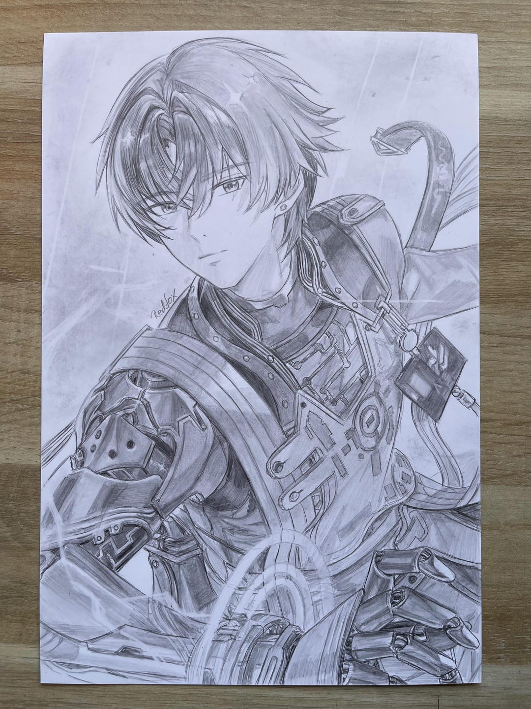 Xiangli Yao Orig. Drawing A4 - Etsy