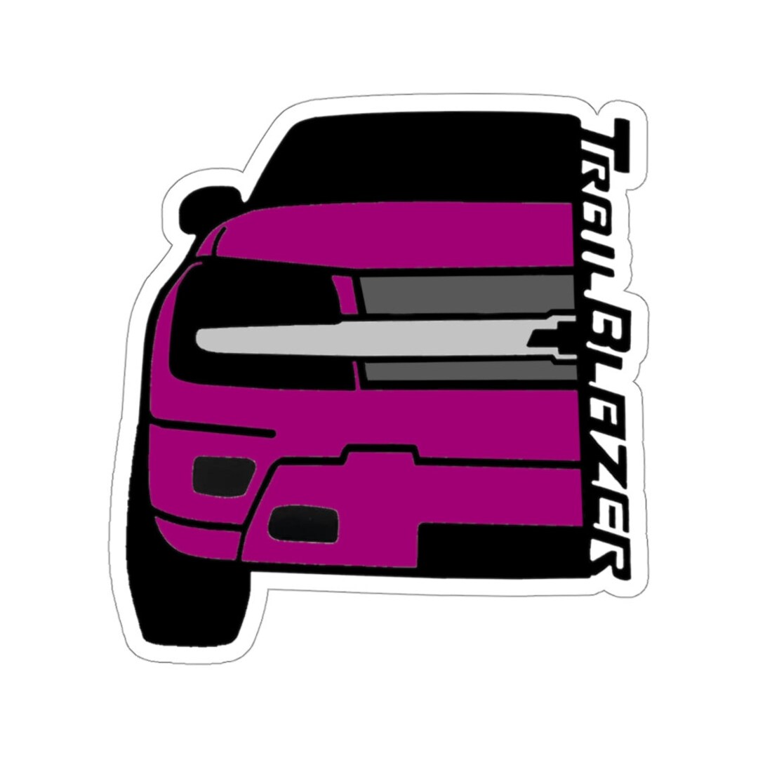 Chevy Trailblazer Pink Diecut Stickers Decal - Etsy