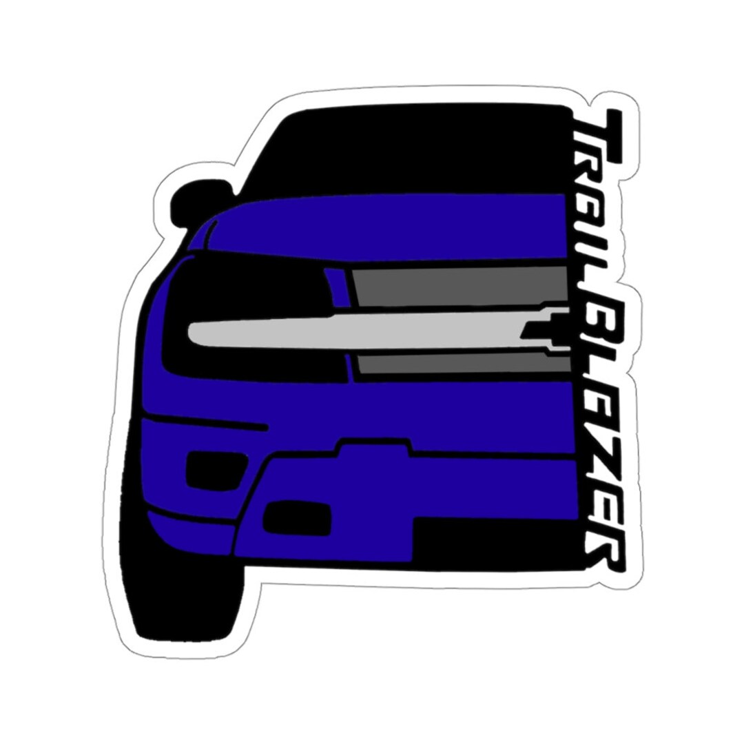 Chevy Trailblazer Blue Diecut Stickers Decal - Etsy
