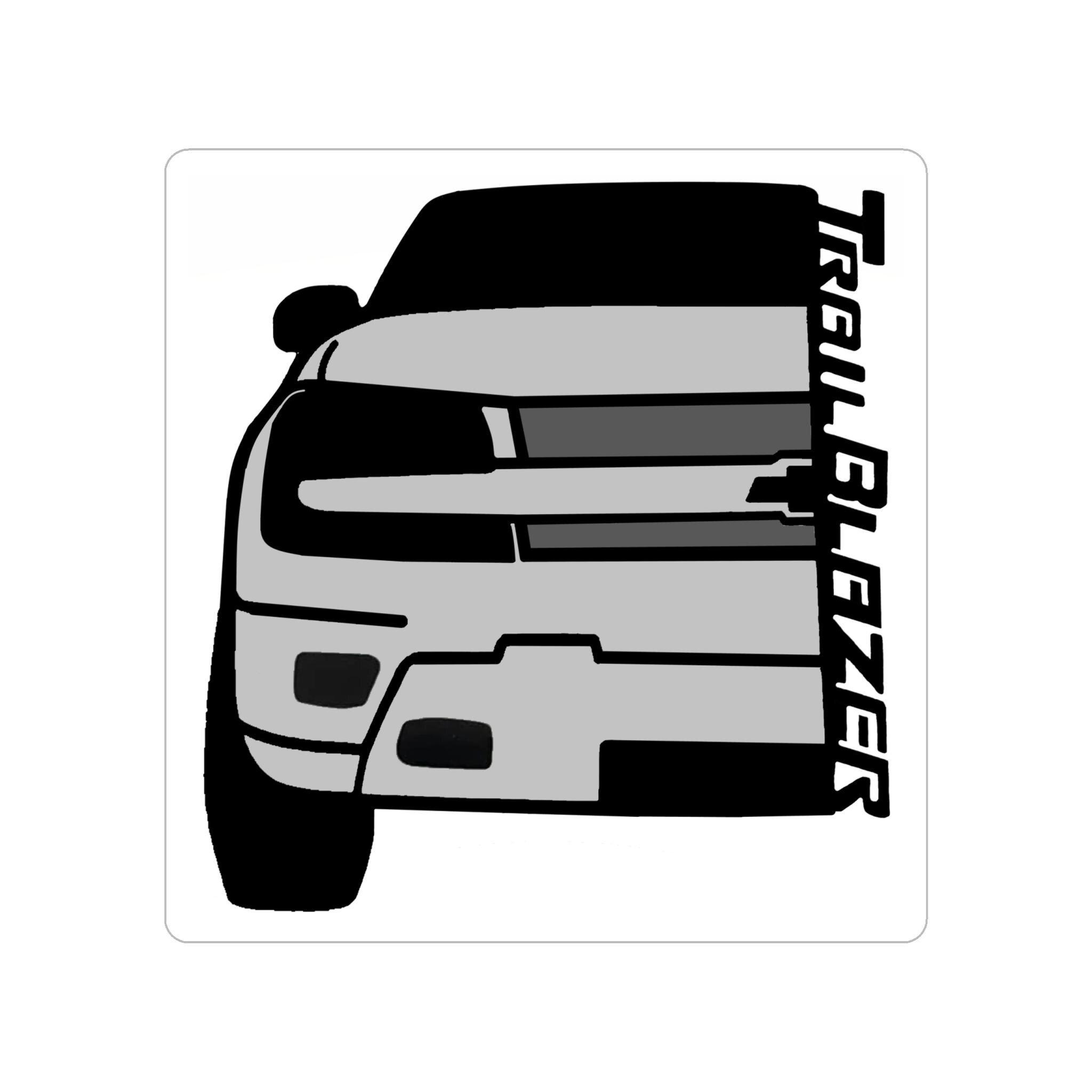 Chevy Trailblazer Transparent Outdoor Stickers Decal Die-cut - Etsy