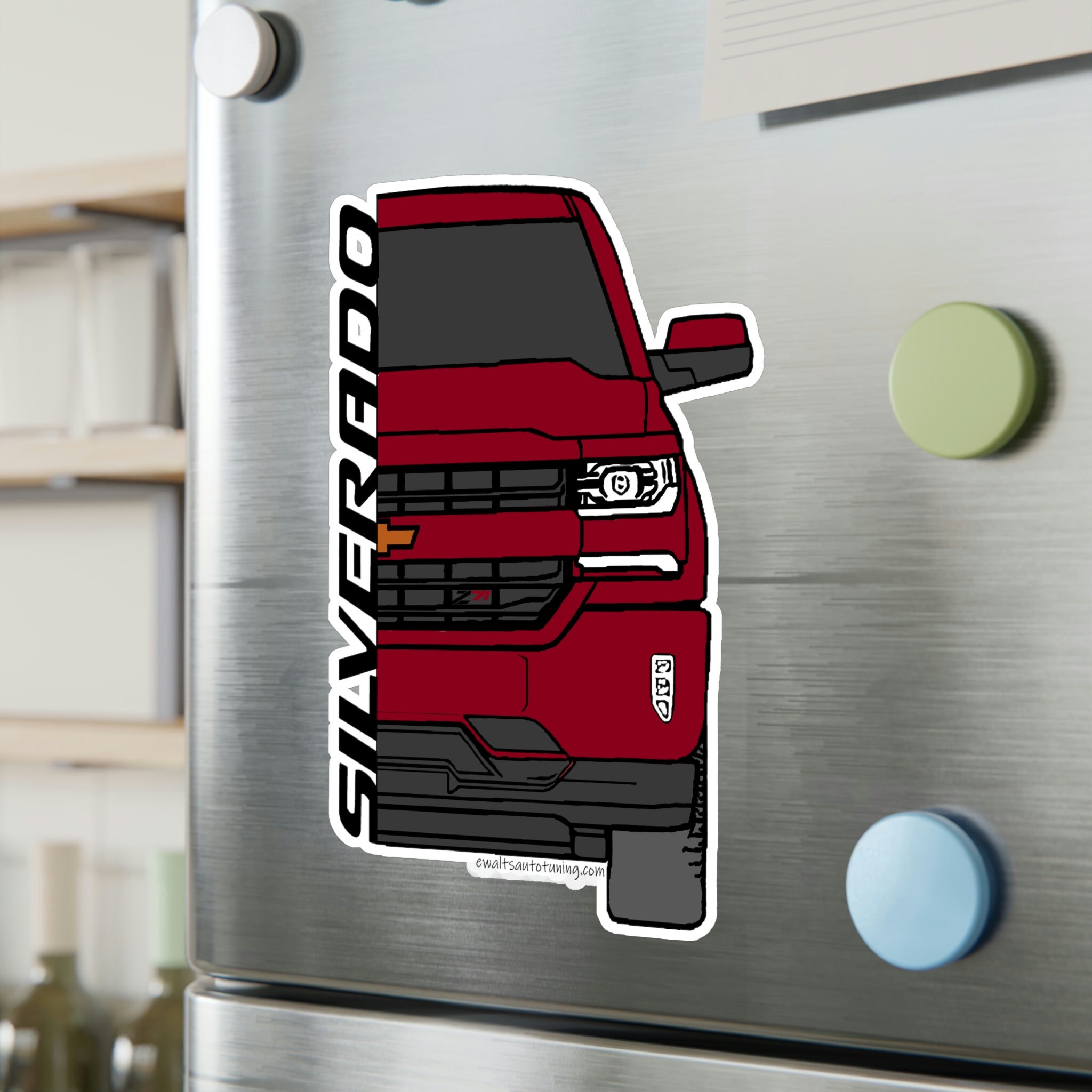 2016-2017 Chevy Silverado Vinyl Decals - Etsy