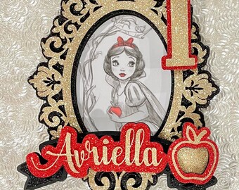 Snow White Cake Topper - Etsy