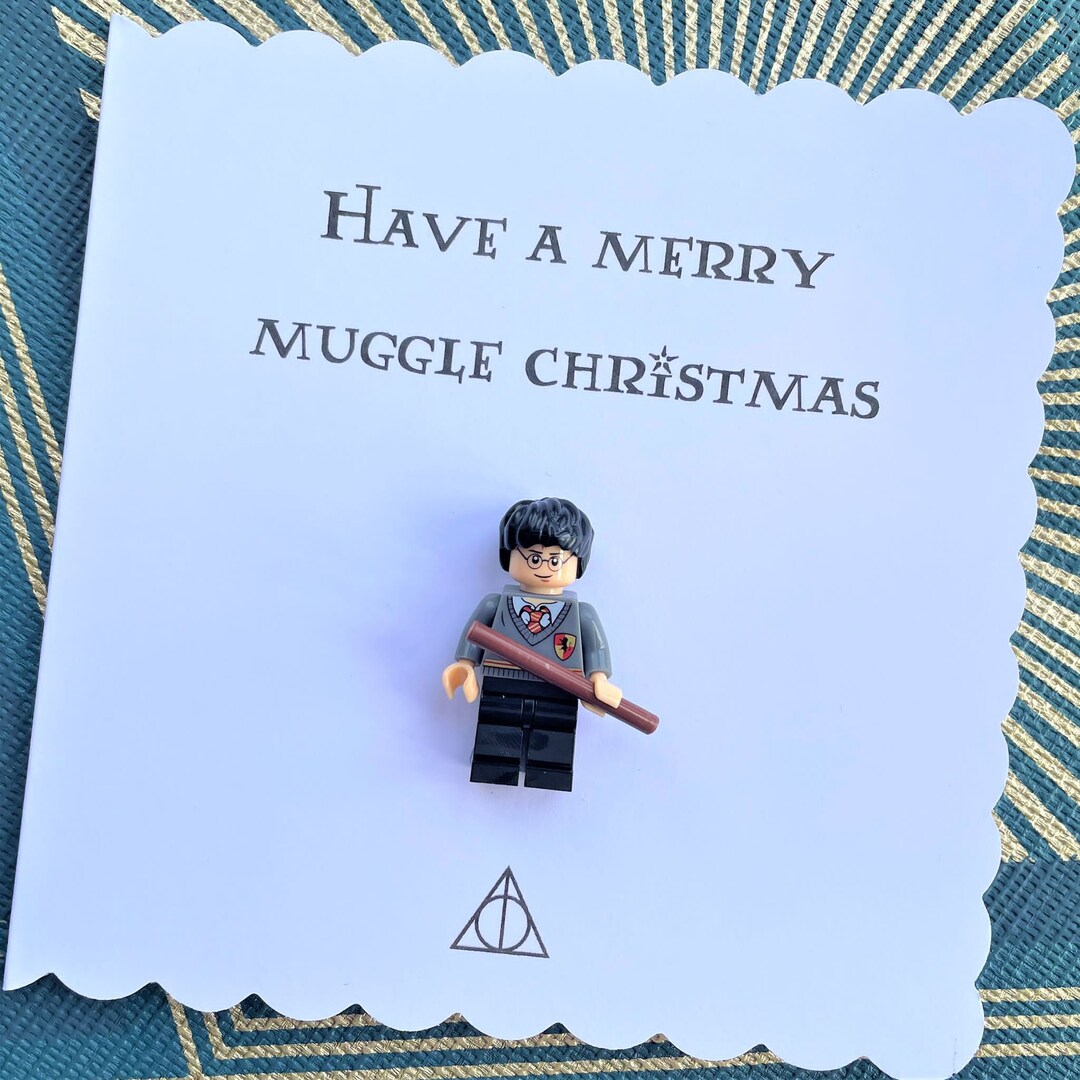 Wizarding Birthday Christmas Character Figure Card Harry - Etsy