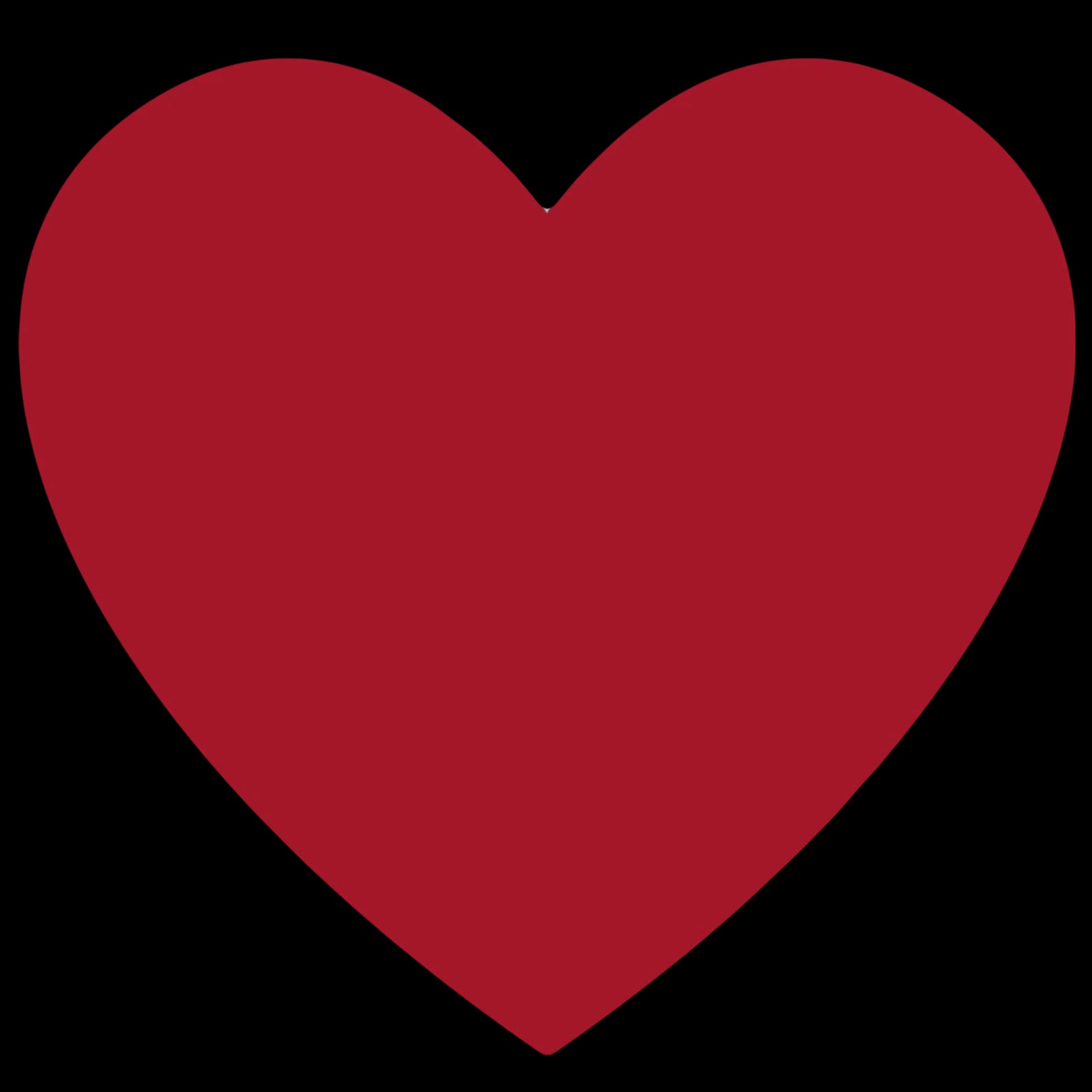 Red HEART SVG Heart Clipart Simple Heart Hand Drawn - Etsy