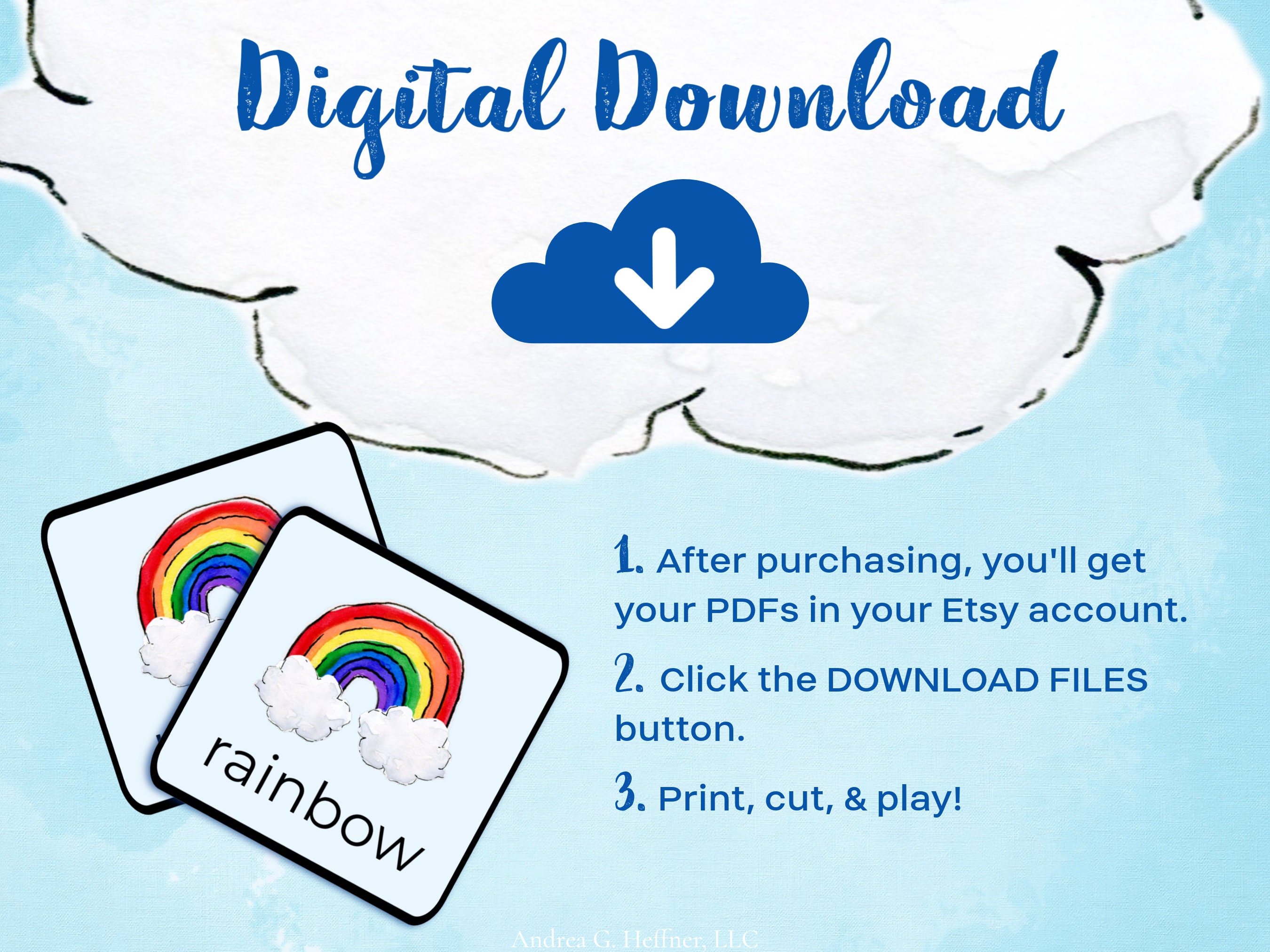 Weather Memory Game Printable. Science Activity for Kids. INSTANT ...