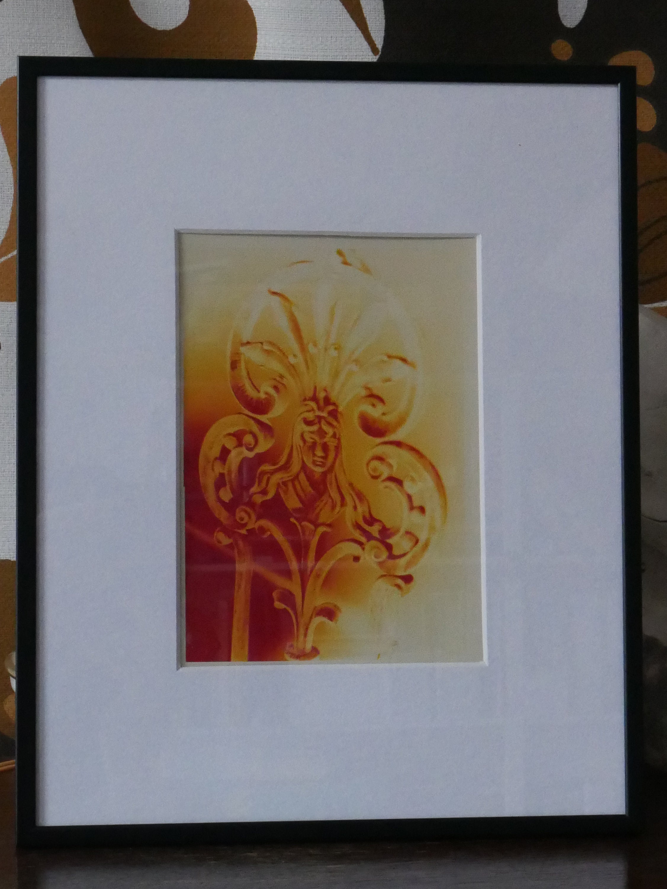 Chromogenic Color Print on RC Paper Glossy //detail Brass Woman Face ...