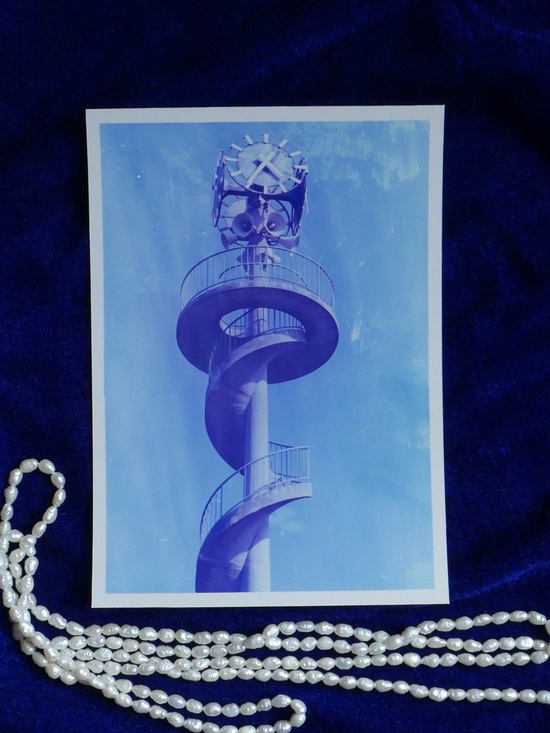 Chromogenic Color Print on RC Paper Lustre // Clock Tower Gänsehäufel ...