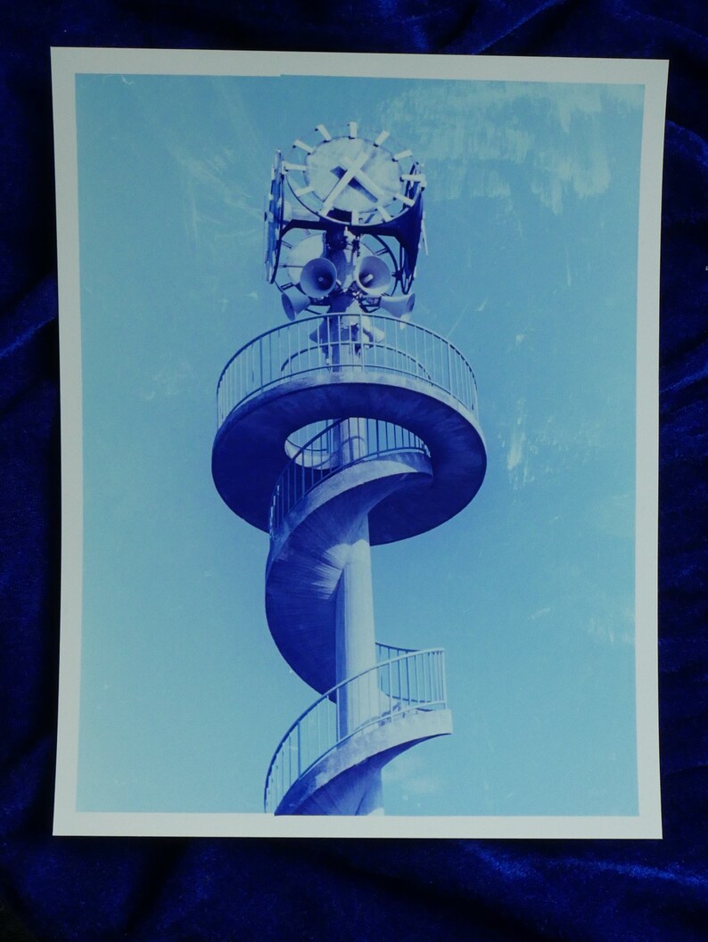 Chromogenic Color Print on RC Paper Lustre // Clock Tower Gänsehäufel ...
