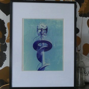 Chromogenic Color Print on RC Paper Lustre // Clock Tower Gänsehäufel ...