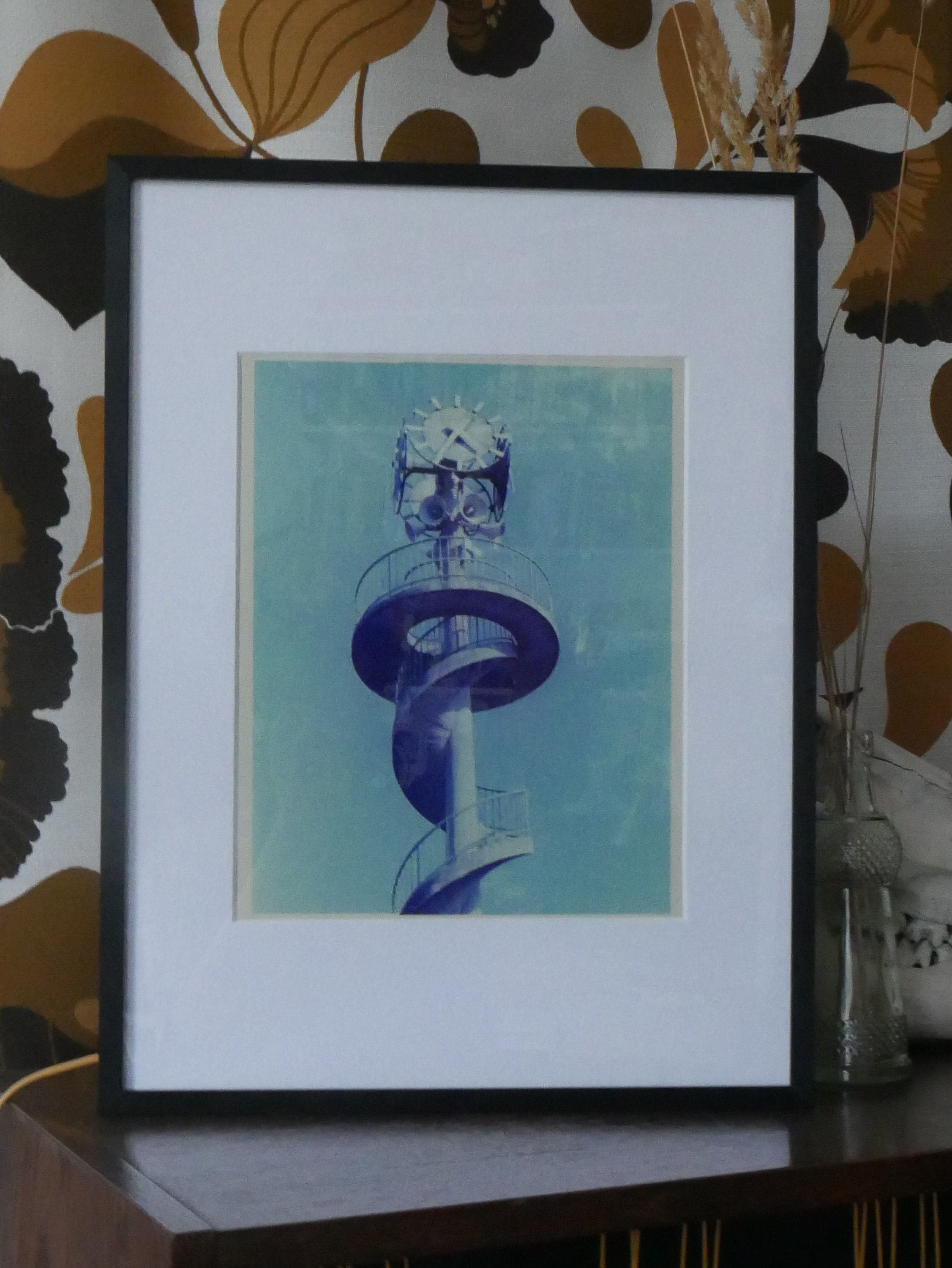 Chromogenic Color Print on RC Paper Lustre // Clock Tower Gänsehäufel ...