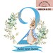 Clipart Peterrabbit 2nd Birthday. PNG Peterrabbit 2nd Birthday. Clipart ...