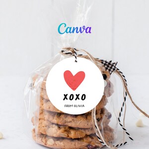 Editable Happy Summer Class Treat Label Heart Sunglass Favor Tag Kid ...