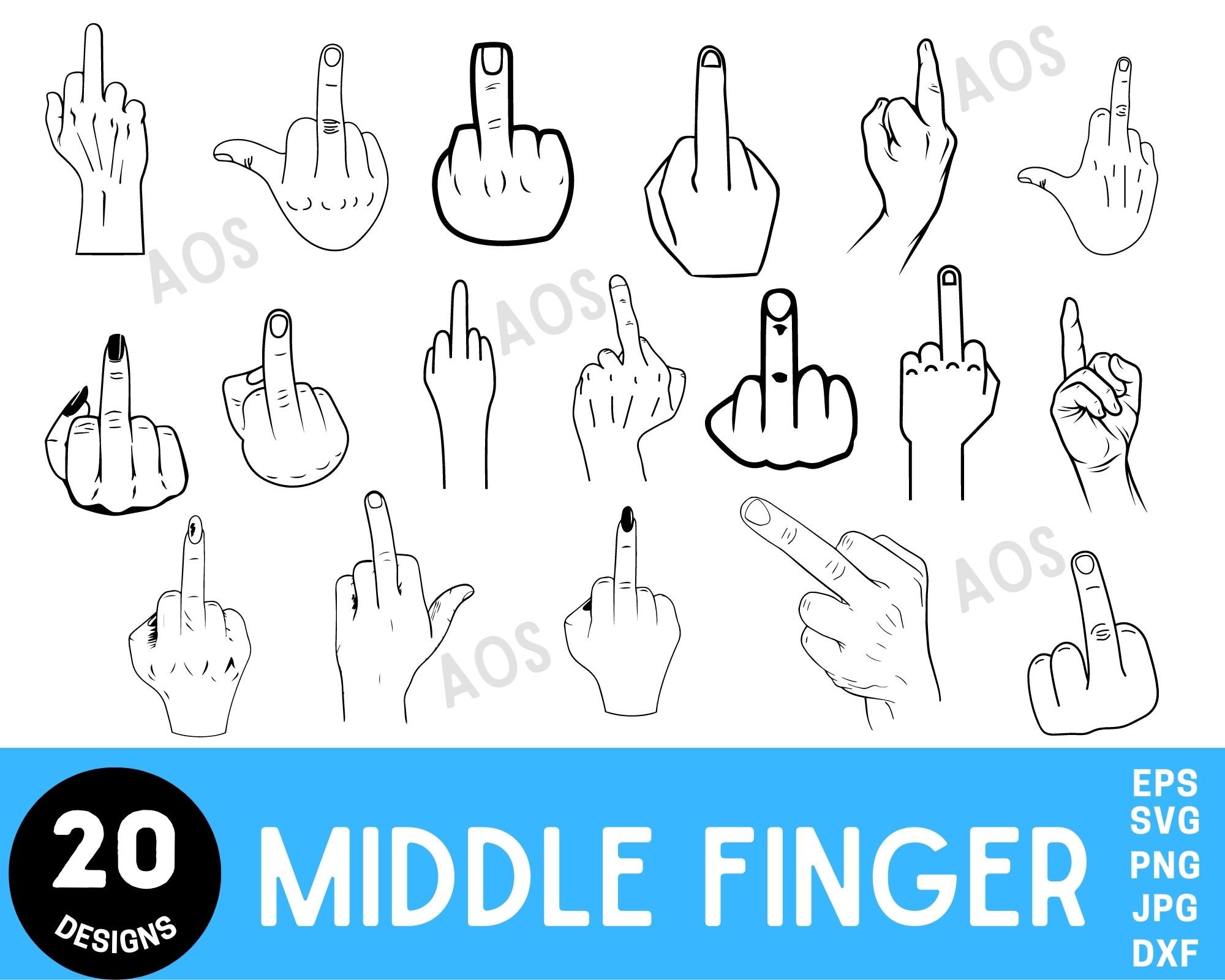 Middle Finger Svg,middle Finger Cricut, Middle Finger Png,middle Finger ...