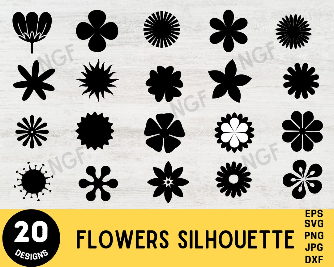 Flores Svg Bundle Flores Clipart Daisy Svg Rosa Svg Circut Cut
