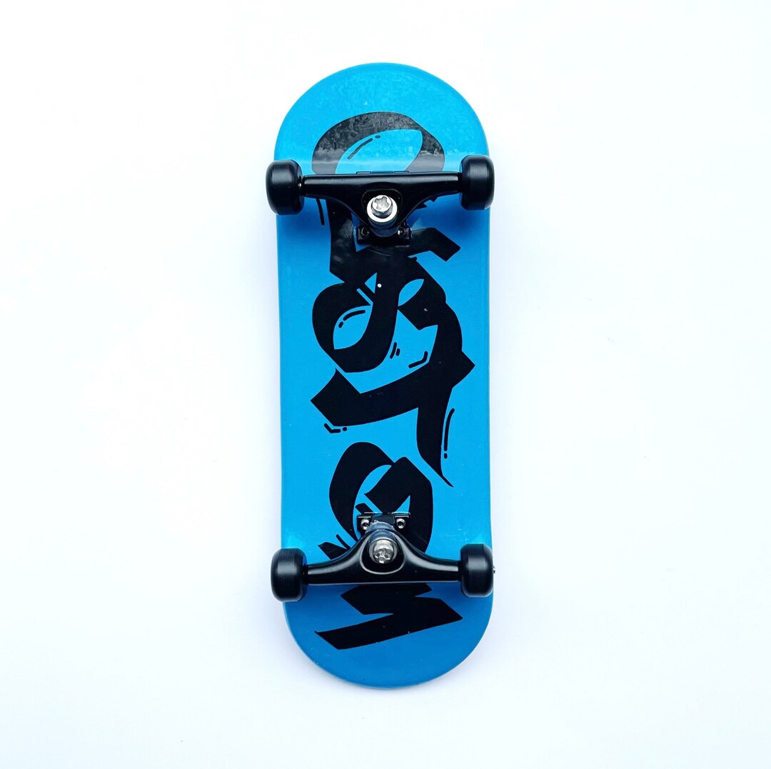 Professional Wooden Fingerboard Custom Logo Graffiti 32mm V2 - Etsy