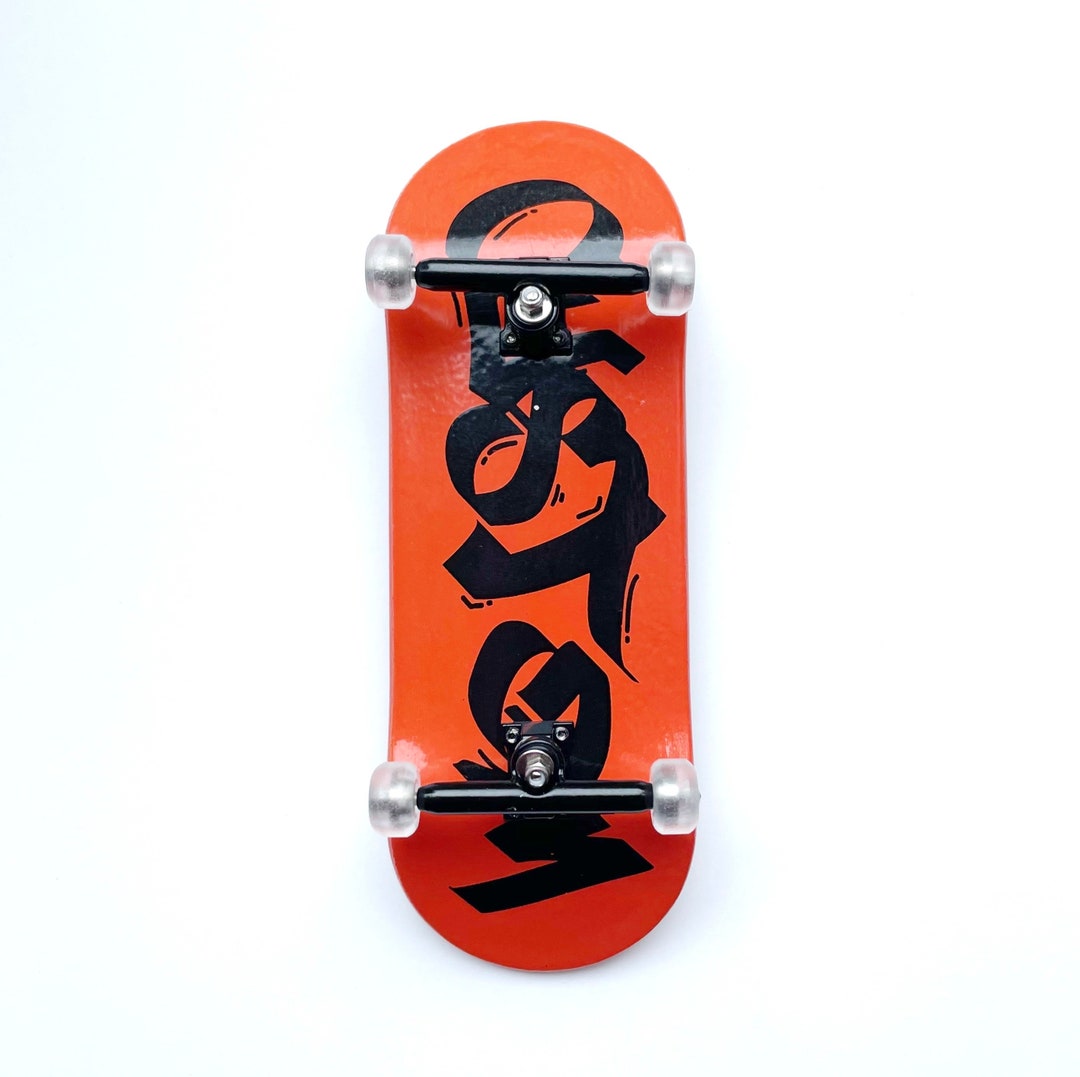 Professional Wooden Fingerboard Custom LOGO + Paint Coating 34mm - Etsy