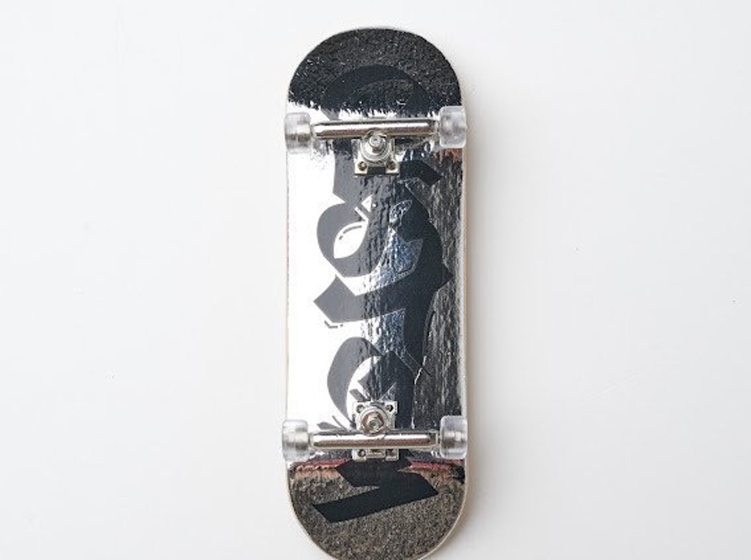 Professional Wooden Fingerboard Custom Logograffiti Silver Foil 34mm - Etsy
