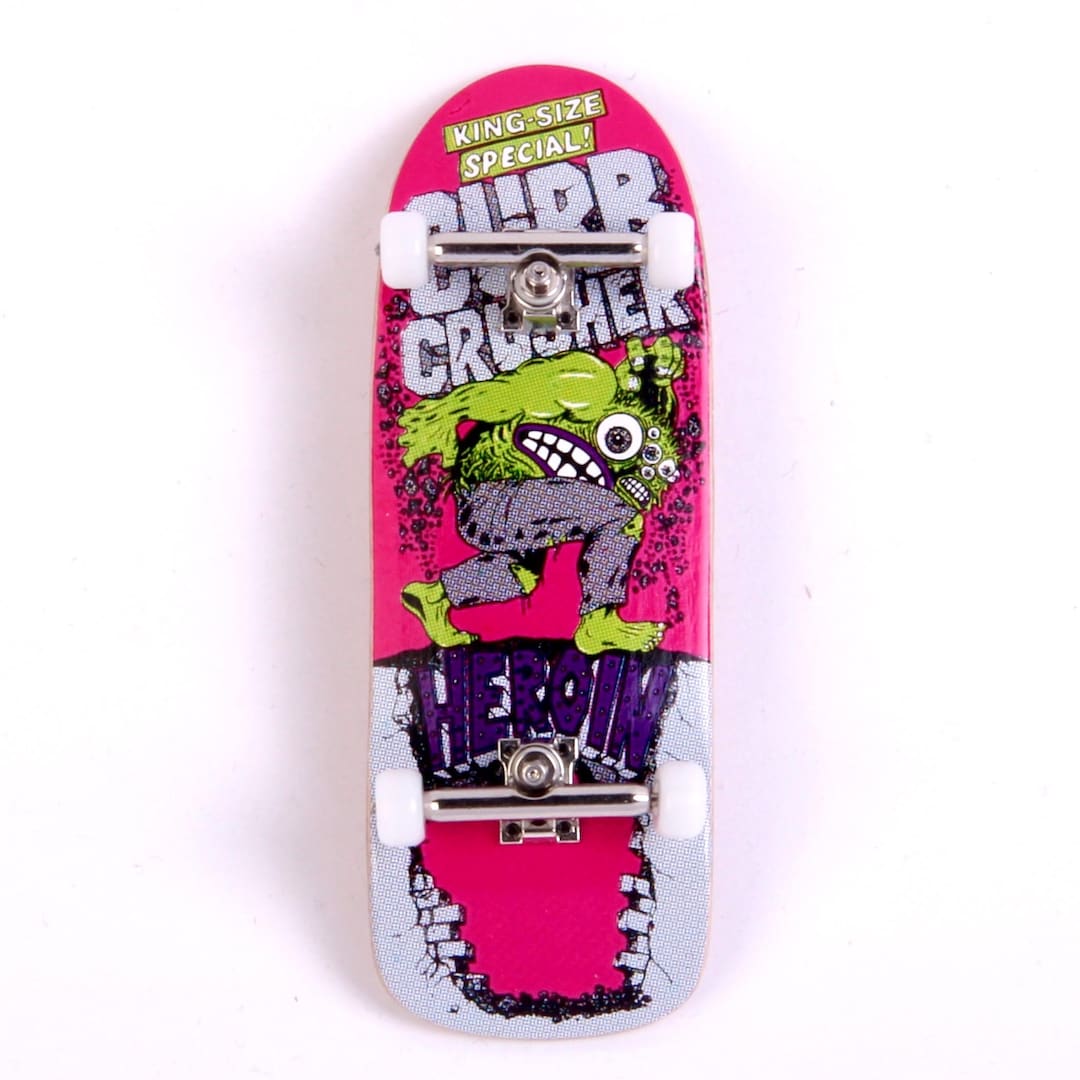 Custom Pro Curb Crusher Fingerboard Complete - Etsy