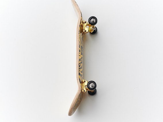 Professional Wooden Fingerboard Custom Zebra Gold Foil 34mm - Etsy