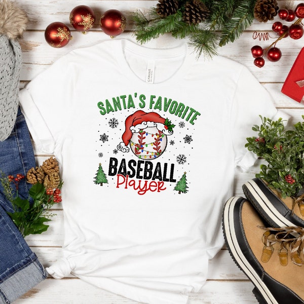 Baseball Christmas Svg - Etsy