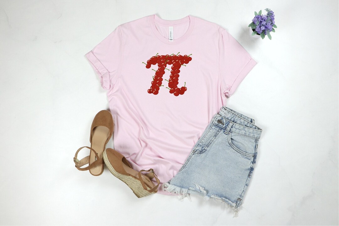 Cherry Pi Symbol Shirt, Math Teacher Gift - Etsy