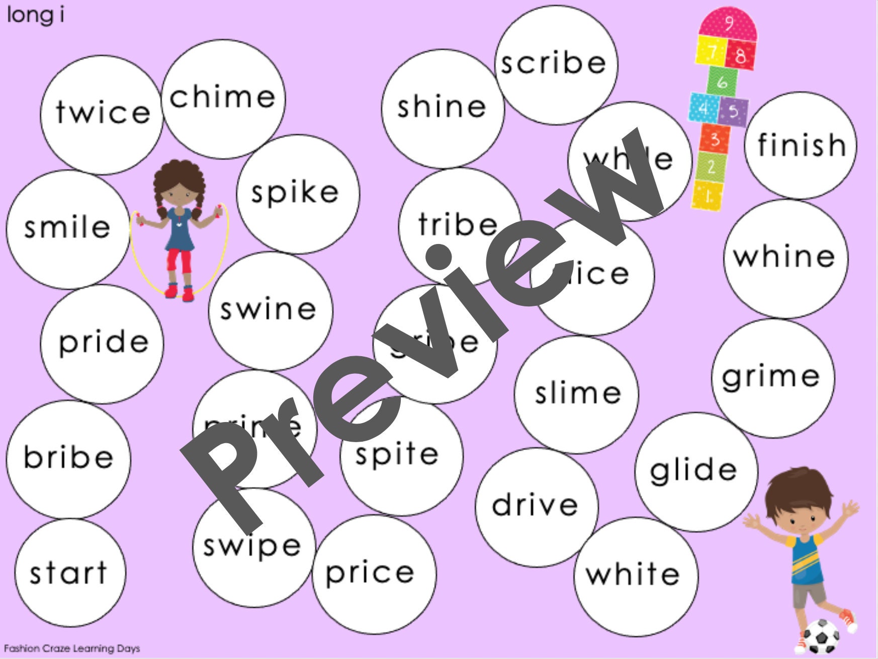 Long Vowel Digraphs UFLI Games Aligned With Lessons 54, 55, 56, 57, 58 ...