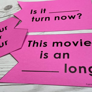 Homophones Puzzles - Grammar Activities - Etsy