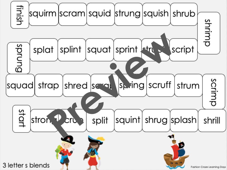 Short Vowel Games Blends Short Vowel Blends Kindergarten First Grade ...
