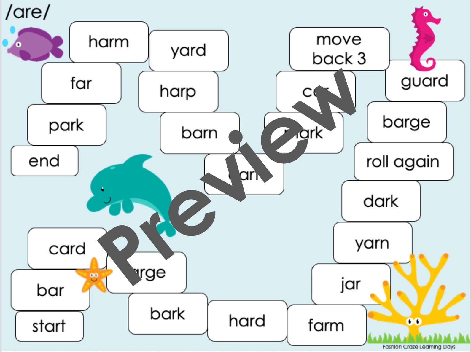 R Controlled Vowels UFLI Games Aligned With Lessons 77-83, 111, 112 - Etsy