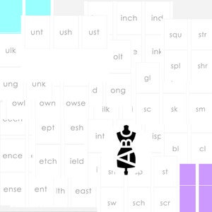 Onset & Rime Blending Activities for K-2 With Blends and Digraphs - Etsy