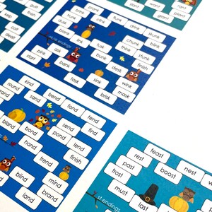 Ending Blends Games Lf Lt Lp Mp Nd Nk Sk (Download Now) - Etsy