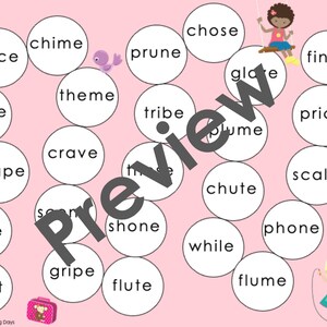 Long Vowel Digraphs UFLI Games Aligned With Lessons 54, 55, 56, 57, 58 ...