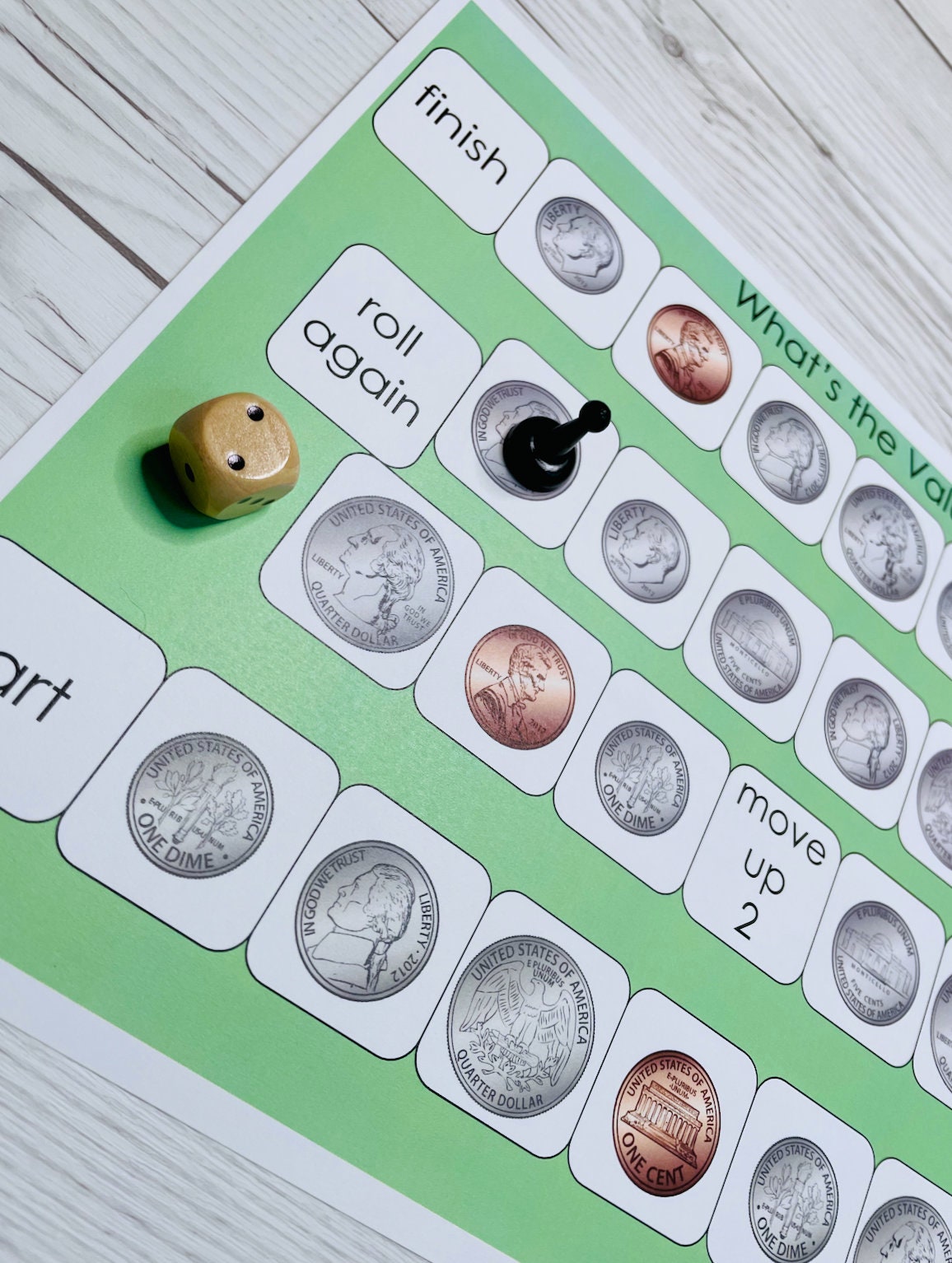 Coin Activities & Games With Names + Values Penny, Nickel, Dime ...