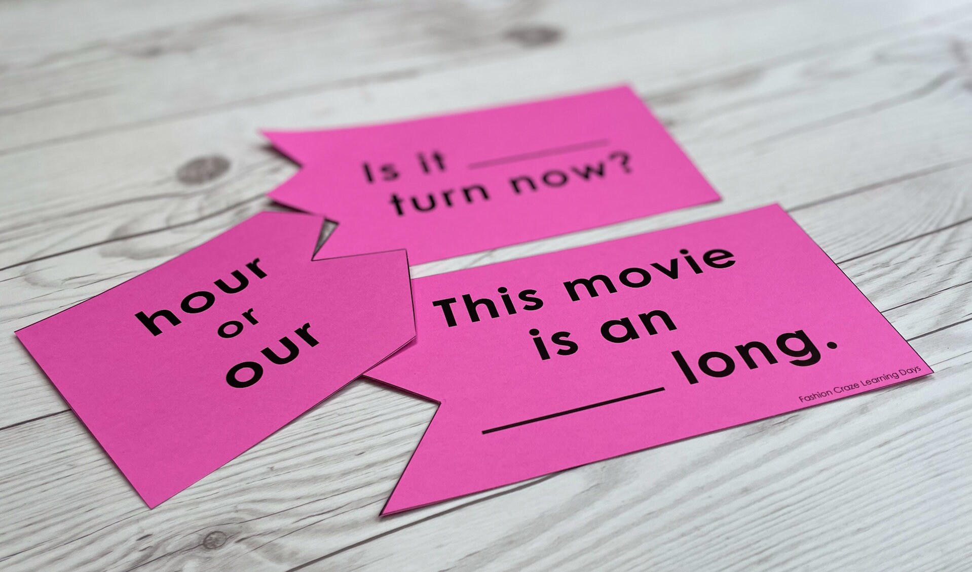 Homophones Puzzles - Grammar Activities - Etsy