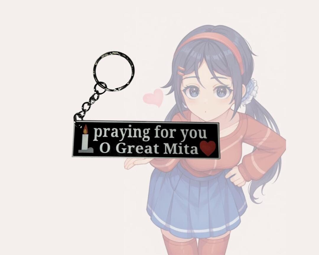 Miside Video Game Keychain 3d Printed – Level up Your Accessories! Praying for You O Great Mita ...