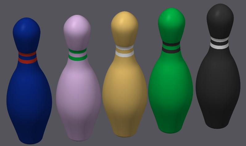 Customizable 3D Printed Bowling Pin - Choose Your Color - Personalized ...