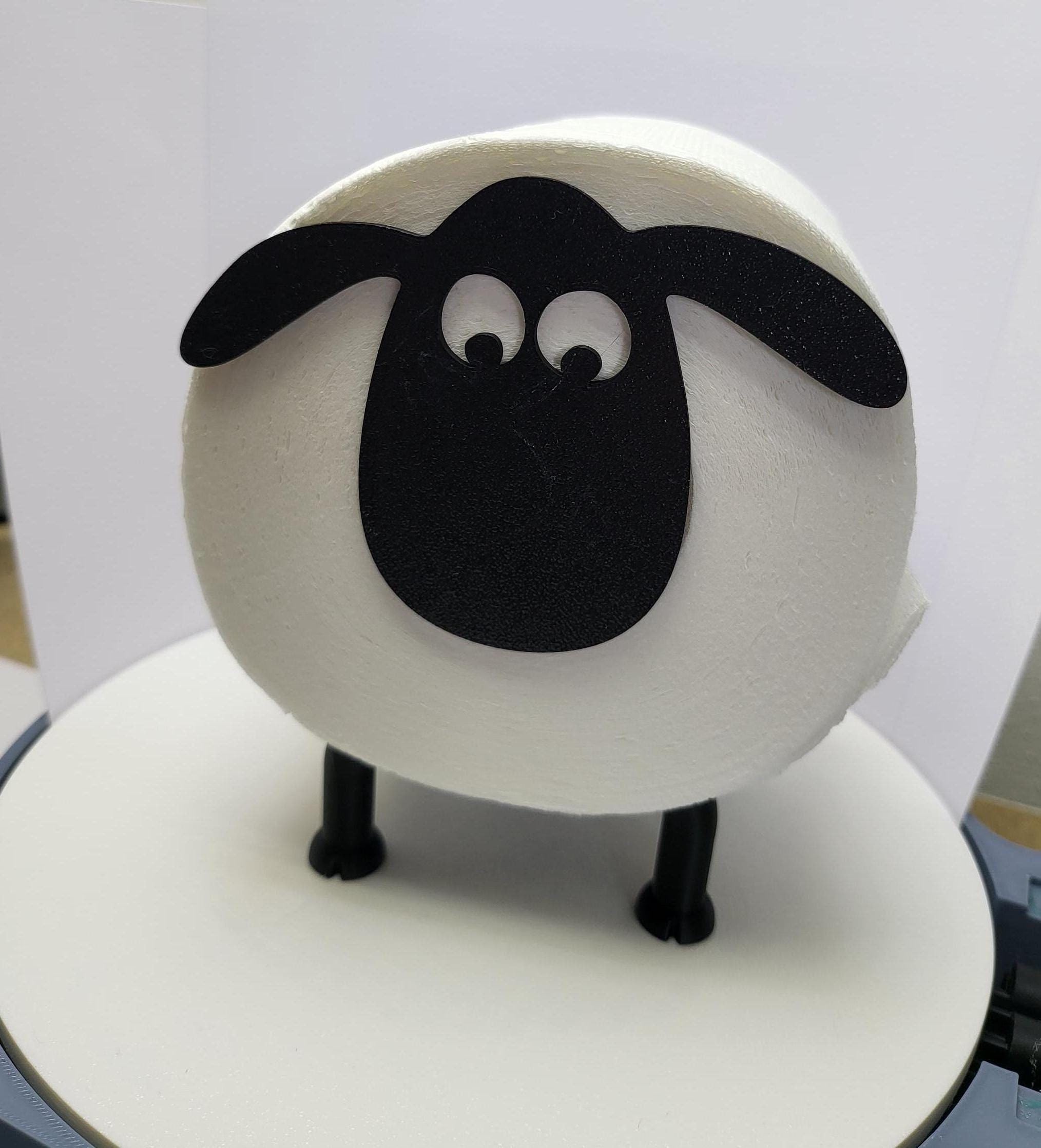 Shaun the Sheep Funny Toilet Paper Holder 3D Printed – Creative Craft ...