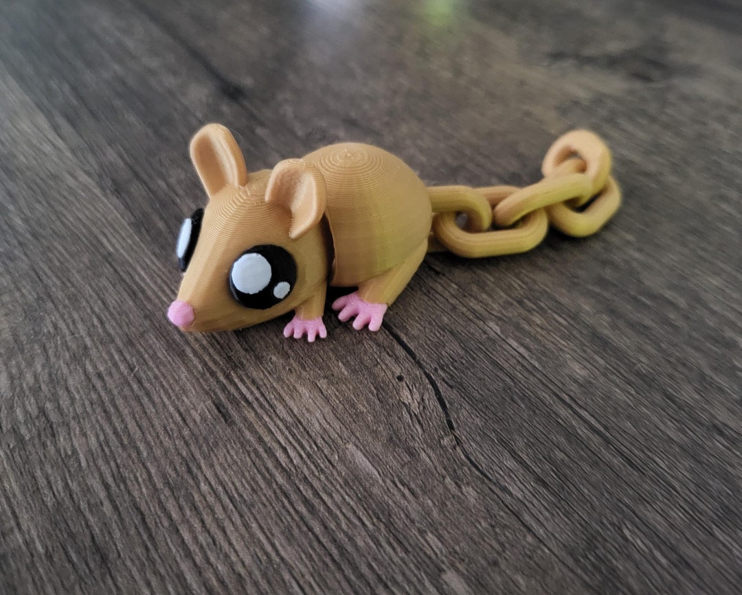 Cute Articulated Mouse Fidget Toy – Fun and Flexible Stress Relief for ...