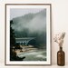 Misty Oregon Coast Wall Art Landscape Art Oregon - Etsy