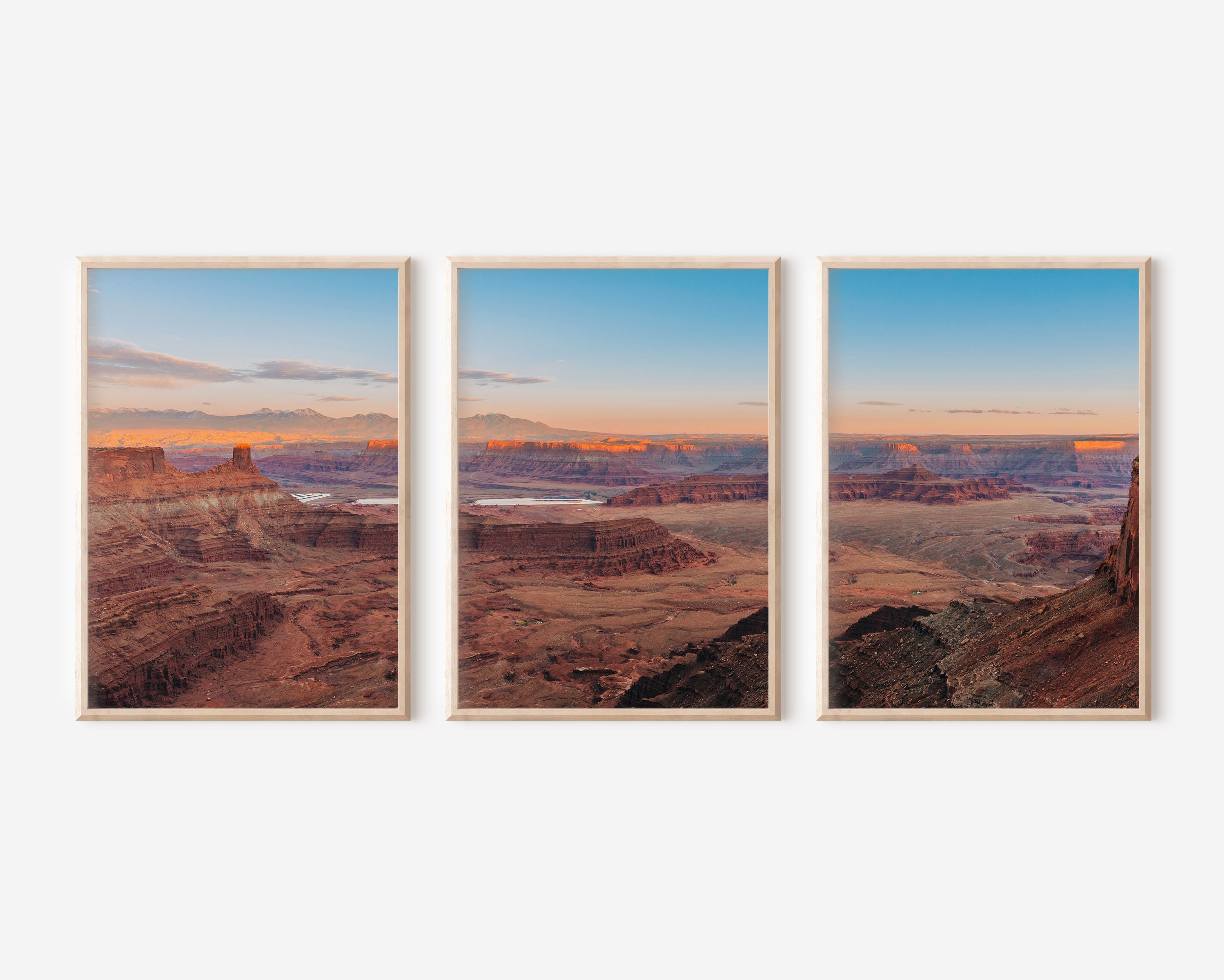 Moab Utah Photography Wall Art Bundle Set of 3, Southwestern Photo Set ...