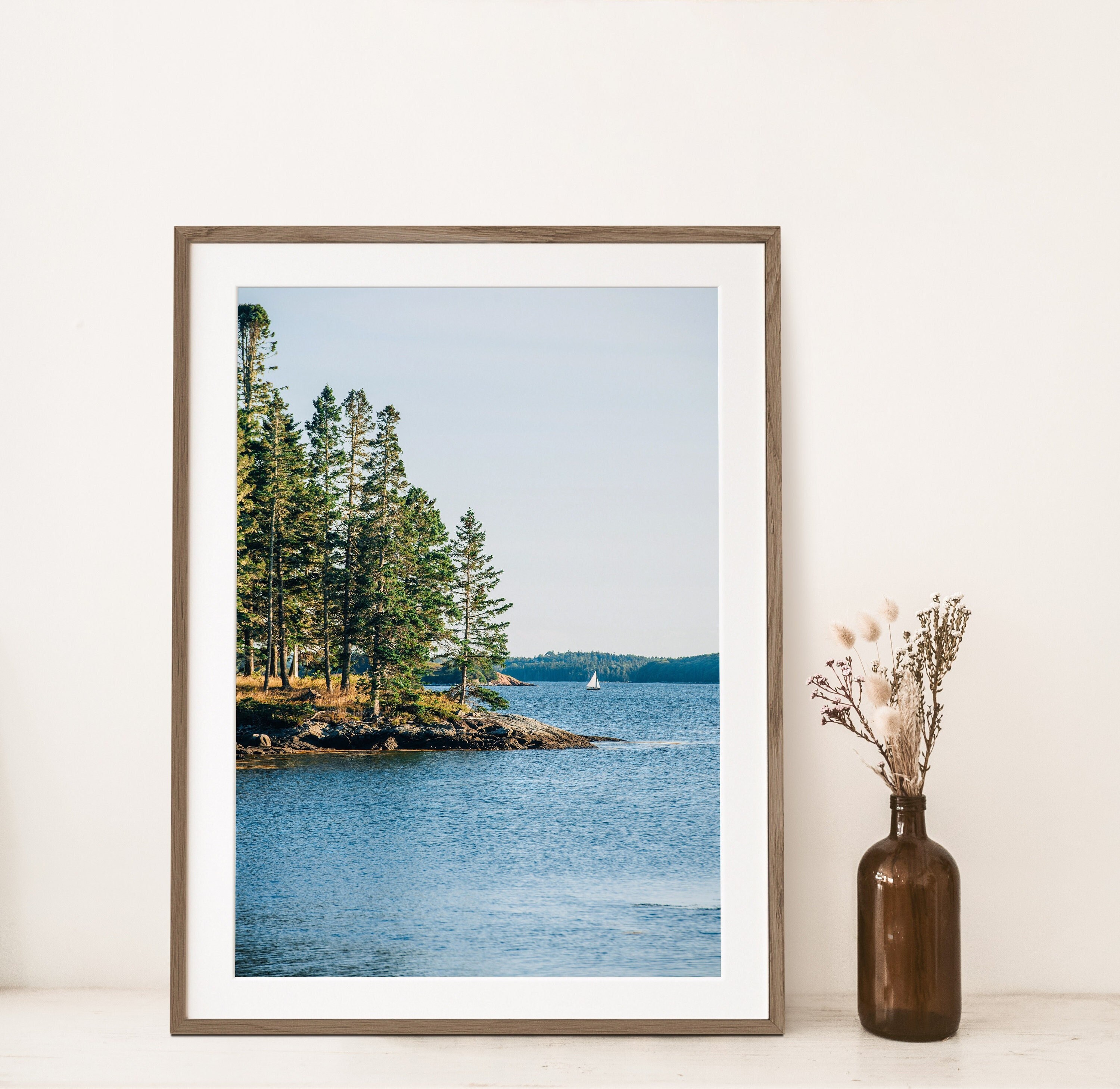 Nautical Photography Wall Art Maine Coast Photo Printable - Etsy