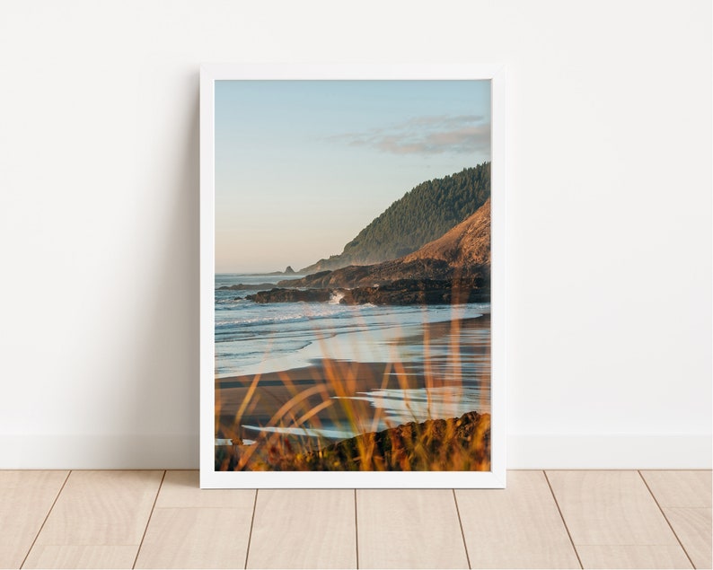 Oregon Coast Fall Photography Wall Art, Coastal Landscape Art, Oregon ...