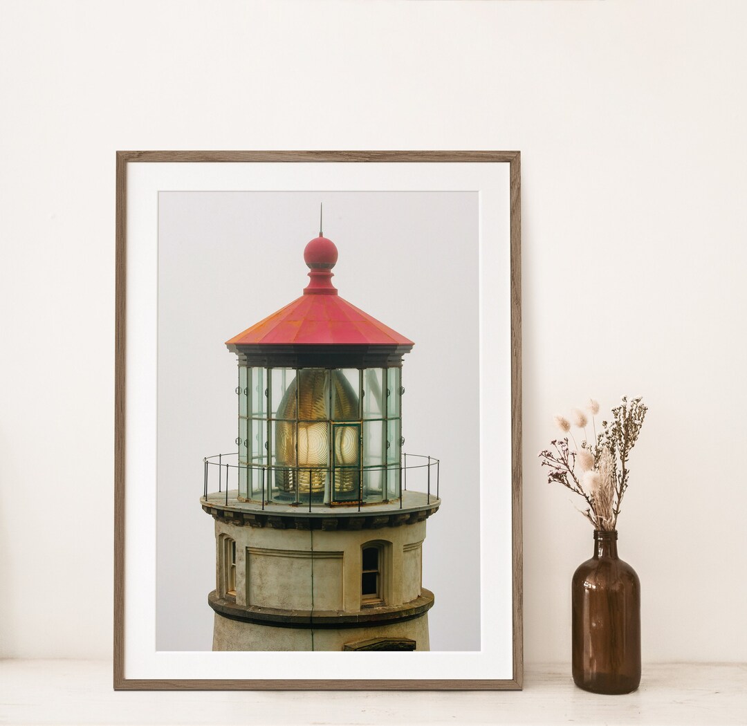 Heceta Head Lighthouse Photography Wall Art, Oregon Coast Lighthouse ...