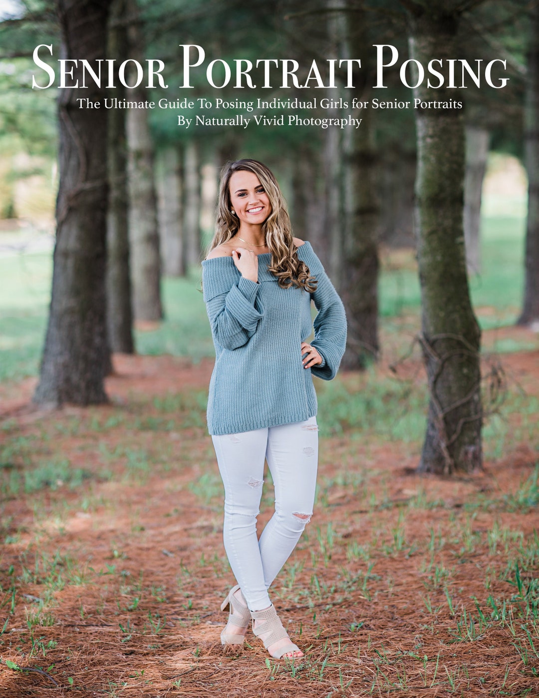 Senior Portrait Posing PDF Guide, Photography Course Guide, Education ...