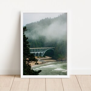 Misty Oregon Coast Wall Art, Landscape Art, Oregon Photography ...